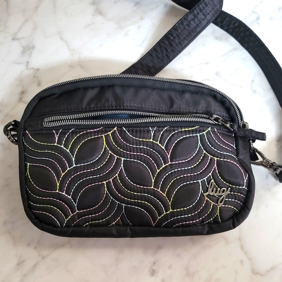 lug | Bags | Lug Super Coupe Convertible Crossbody Bag In Black Icepop ...